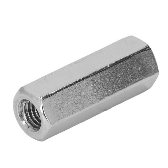 LAM-écrou d'accouplement hexagonal M10 5 pièces écrou d'accouplement hexagonal en acier ...