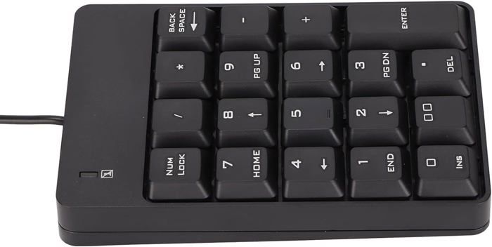 Pavés Numériques Filaires, Clavier Numérique Numpad 19 Touches Clavier ...