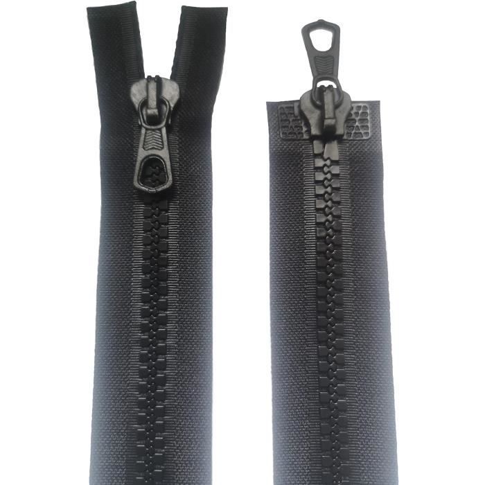 Fermeture Éclair En Plastique Vislon N° 8 - Divisible - 8 Mm - 2 Voies ...