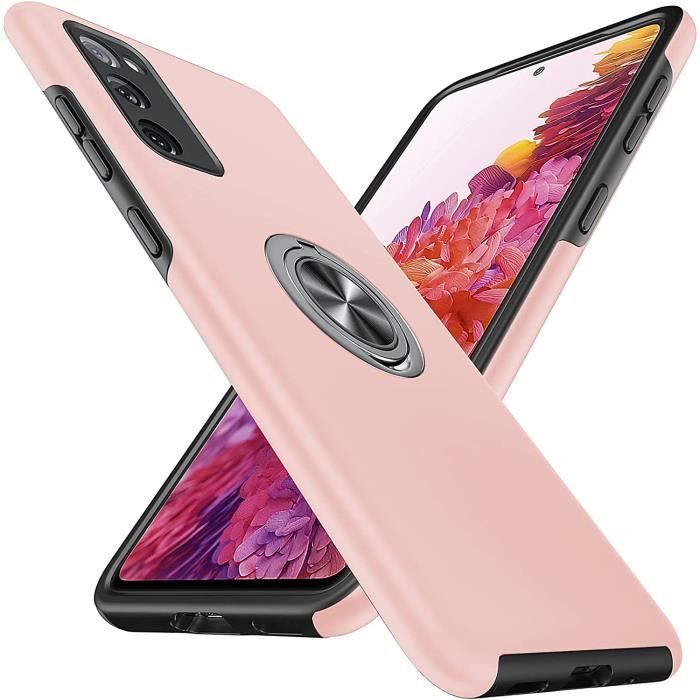 Hidden Séries Coque Galaxy S20 FE 4G-5G, Militaire Antichoc Pivoter la béquille Magnétique ...