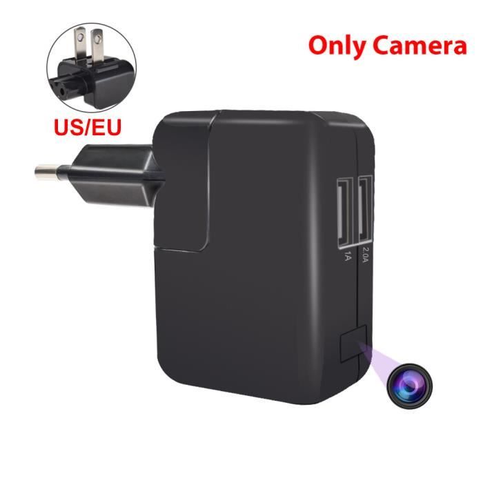 Caméra miniature - wifi plug camera - 1080P - sans fil - avec prise ...