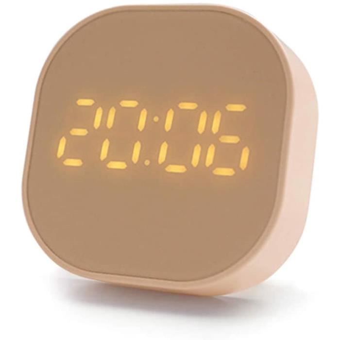 Réveil Matin Numérique - Petit Cube - Rose - Fonction Countdown Timer ...