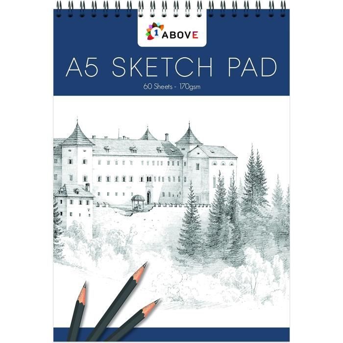 Carnet De Croquis À Spirales Pour Artistes. Idéal Pour Le Studio, L ...