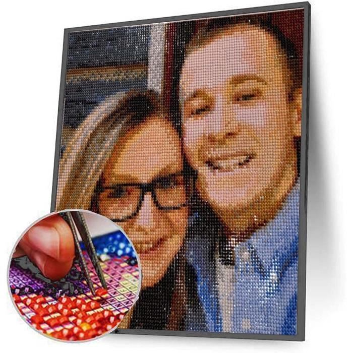 Personnalisé 5D Diy Diamant Peinture Photo Diamant Peinture, Diamonds ...