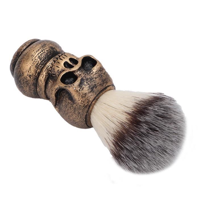 Fdit brosse de rasage en nylon Blaireau pour hommes avec poignée en ...