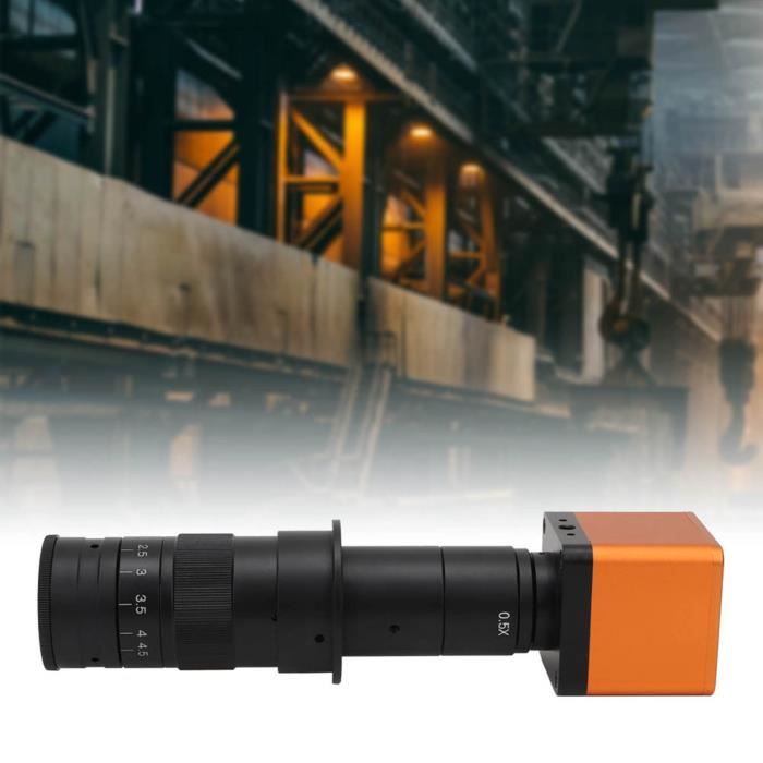 Caméra de Microscope Industriel HURRISE - HDMI 34 MP - Zoom 180x ...