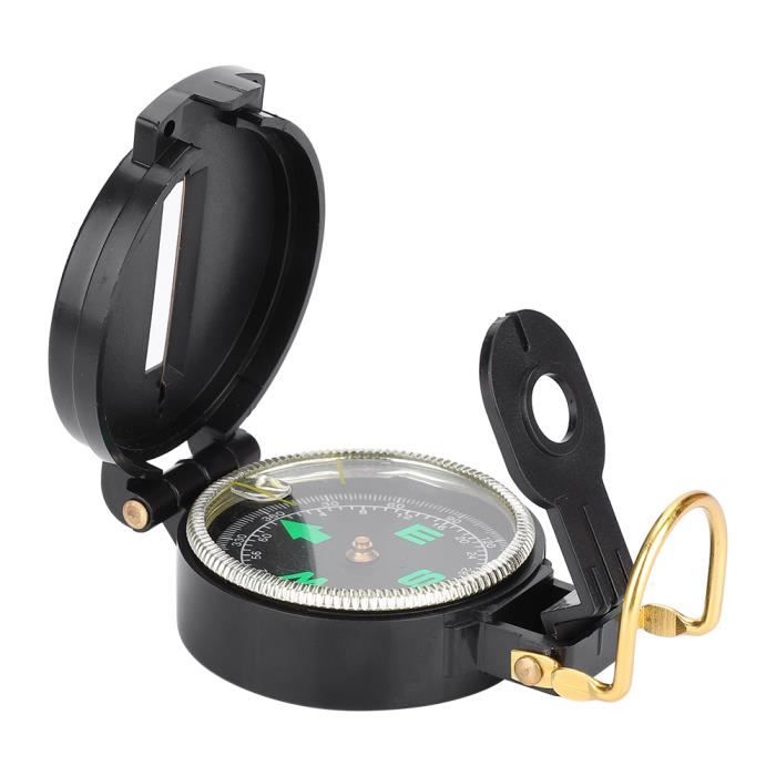 Mxzzand boussole extérieure Boussole pliante portative militaire ...
