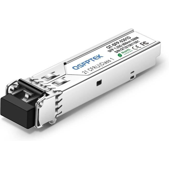 Gigabit Sfp Module 850Nm 550M Ddm Mini-Gbic Lc Multimode 1000Base-Sx ...