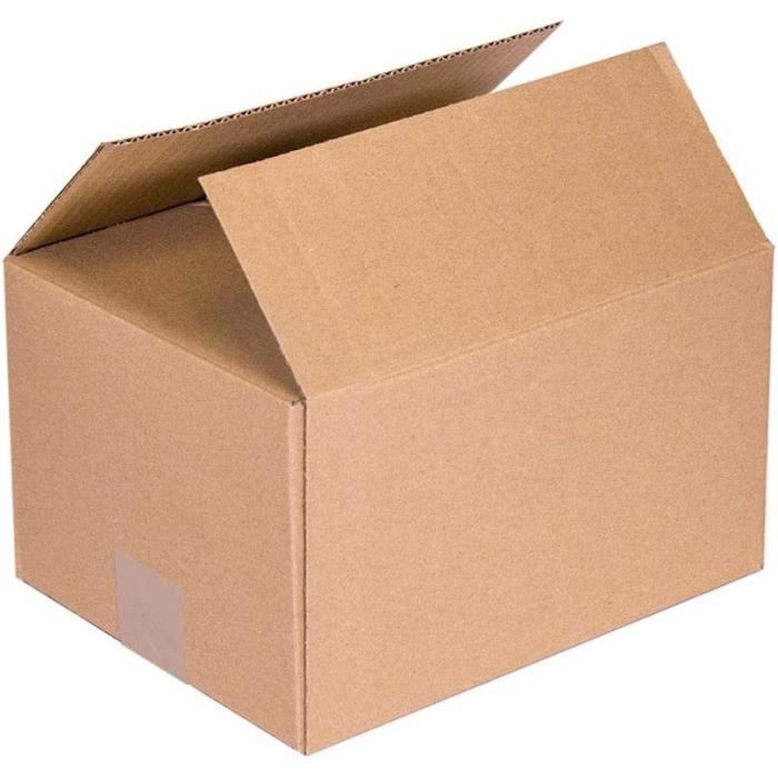 Only Boxes, Lot de 25 boîtes en carton pour expéditions de rangement ...