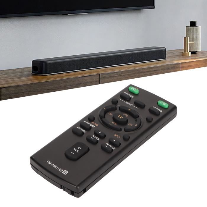 VBESTLIFE Télécommande de barre de son Télécommande de Remplacement pour Barre de Son SUB RM ...