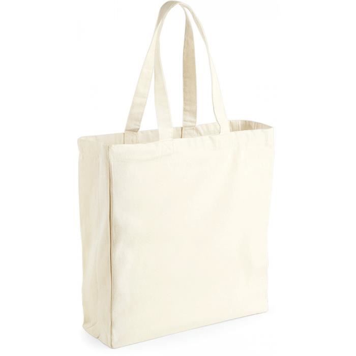 Tote bag toile coton Westford Mill - natural - TU - Cdiscount Bagagerie ...