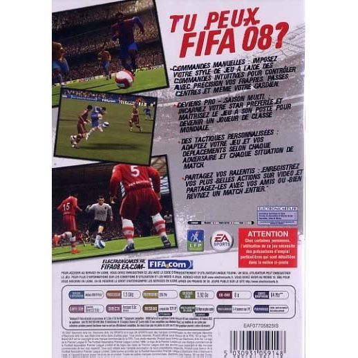 FIFA 08 / Jeu console XBOX360 - Cdiscount Jeux vidéo
