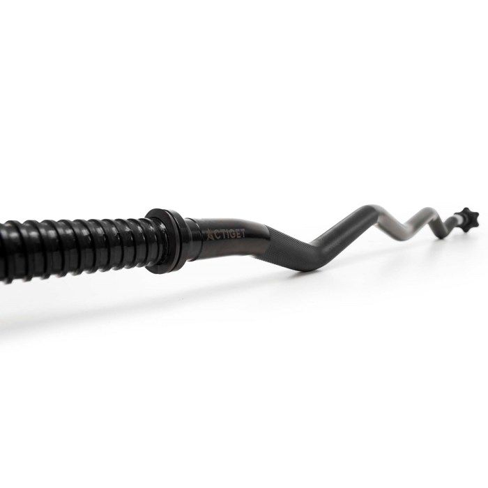 Barre courbe 120 cm - SPRINGOS - Acier - 2 pinces 25 mm - Entraînement ...