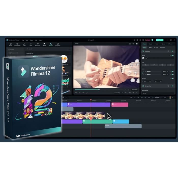 Wondershare Filmora 12.4.2 pour Mac 🔥🔥ACTIVATION À VIE🔥🔥EMAIL LIVRAISION EXTRA-RAPIDE (20s) (à ...