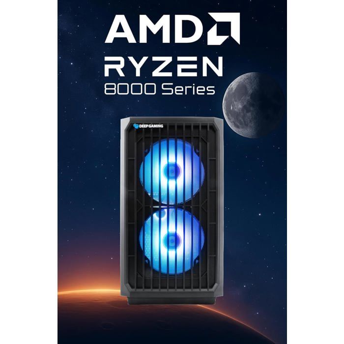 PC Gamer DeepGaming Némesis AMD Ryzen 9 9900X-RTX 5060-32Go RAM DDR5 ...