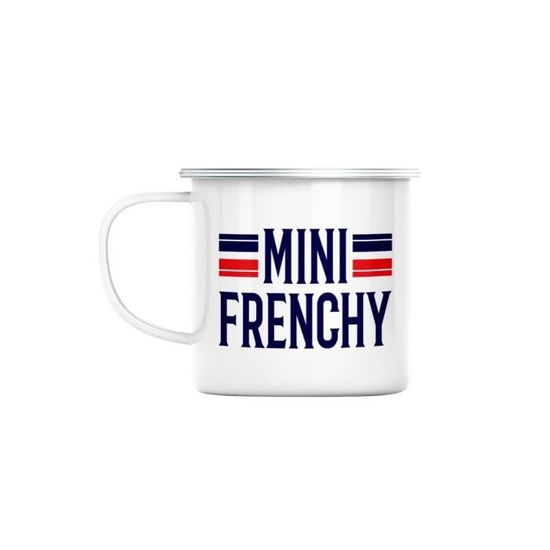 Mug en Métal Emaillé Mini Frenchy France Style Classe - Cdiscount Maison
