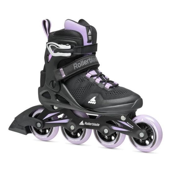 Rollers femme Rollerblade Macroblade 84 - Noir/Lavande - 36,5 - Glisse urbaine - Roller - Achat ...