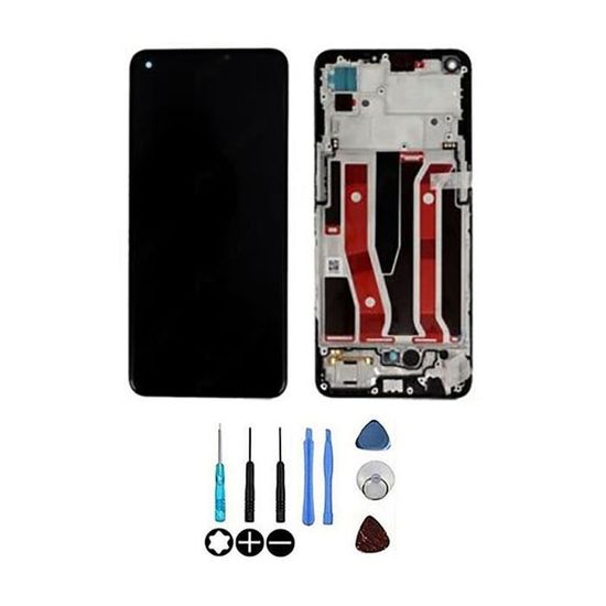 Original Ecran LCD & Vitre tactile Noir Assemblés Sur Châssis Pour Oppo A94 5G - Cdiscount ...