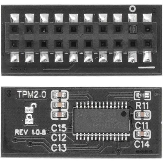 Module Tpm 2.0 Professionnel Lpc Interface 20 Broches Remote Card ...