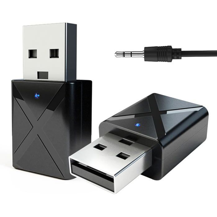 Usb Adaptateur Bluetooth Clé Pour Pc Transmetteur,Bt5.0 Dongle Pour Tv ...
