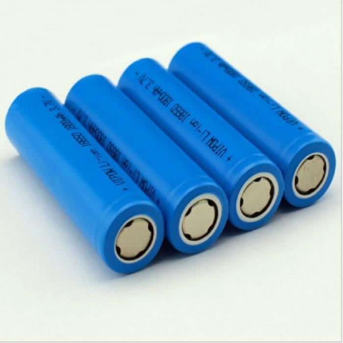 3,7 V-2000mah-Nouveau 2200mah 2600mah 200mah 3.7v Li-ion Batterie Au Lithium 18650 Batterie ...