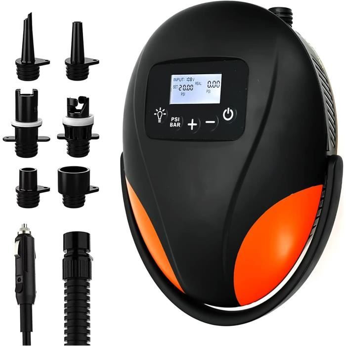 Sup Pompe électrique pour bateau gonflable 20 PSI avec 6 D¡§1sen, 12 V ...