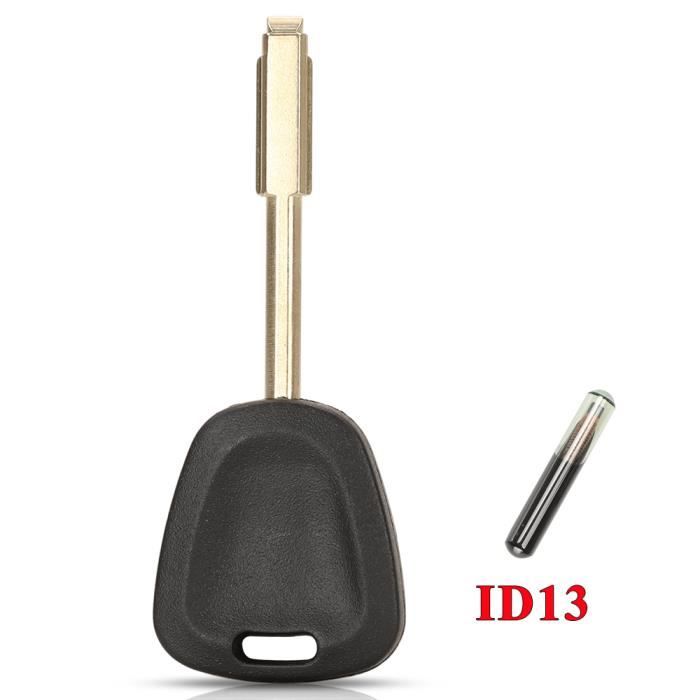 Avec puce ID13 - transpondeur Long FO21, Clé de voiture avec puce ID13, Pour Jaguar XJ, XJ, XJS ...