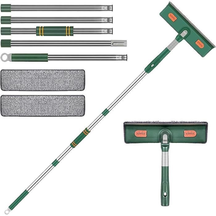 Nettoyeur Vitre Telescopique Professionnel Raclette Avec Manche Telescopique Raclette Vitre ...