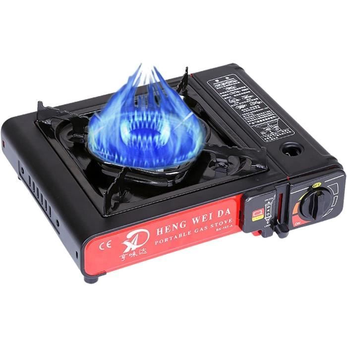 Réchaud à Gaz Portable Réchaud de Camping Gaz au Butan avec Flamme ...