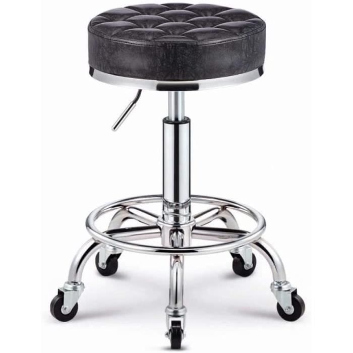 WEYE-Tabouret de Travail Rotatif Tabouret à roulettes, Tilting Tabouret ...