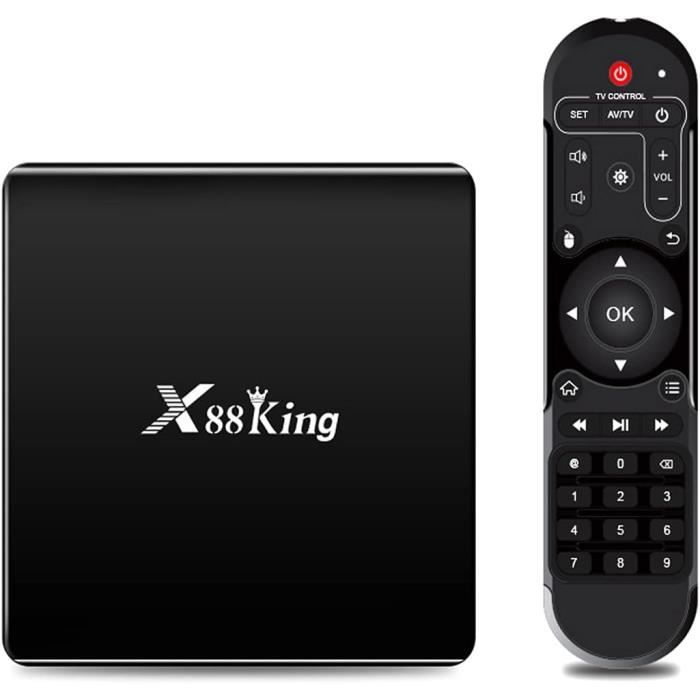 Android TV Box 9.0, la dernière Version de 2021 Android TV Box 4 Go de ...