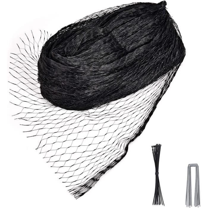 Filet Anti-Oiseaux en Maille Filet de Protection Jardin Bassin Piscine Volière Filet d'étang ...