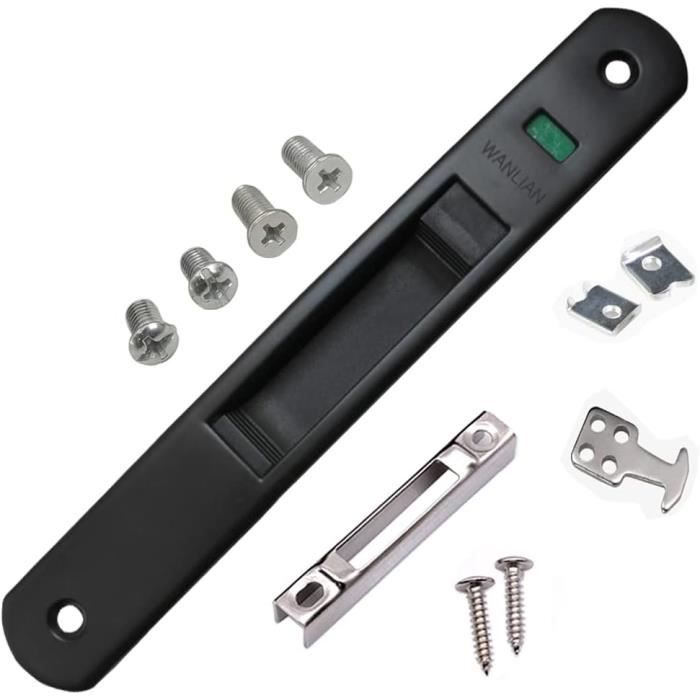 Serrure De Porte, Serrure À Crochet Pour Porte Coulissante, Loquet ...