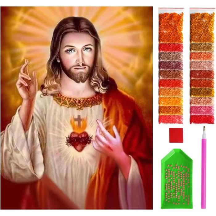 Diamond Painting - Jésus-Christ Miséricordieux - 30X40 Cm \U2013 5D Peinture Diamant Painting ...