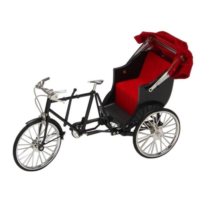 1:10 vieux Shanghai alliage trois roues moulé sous pression pousse ...