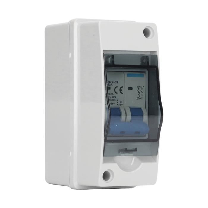 EJ.life interrupteur de mini disjoncteur Interrupteur de déconnexion 1000V DC Disjoncteur ...