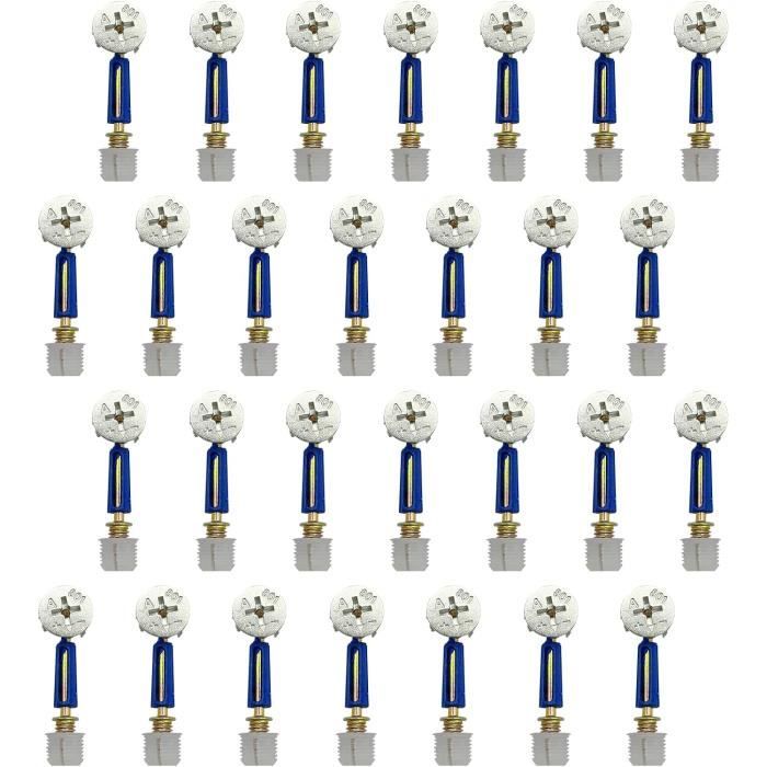 28 Ensembles 3 en 1 Connecteur de Meuble Raccord,Came Boulon,Fixation ...