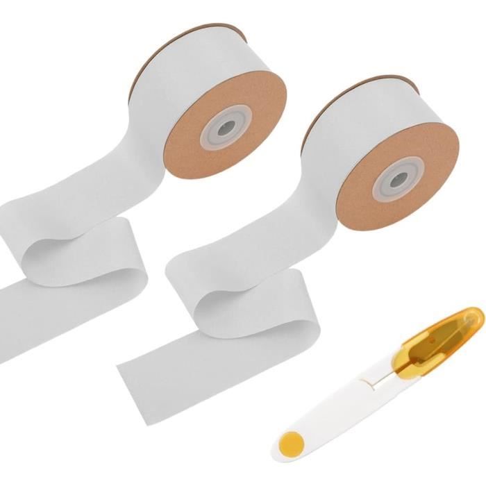 Ruban Cadeau En Satin - 3,8 Mm X 25 Yards - Ruban Décoratif - Blanc ...