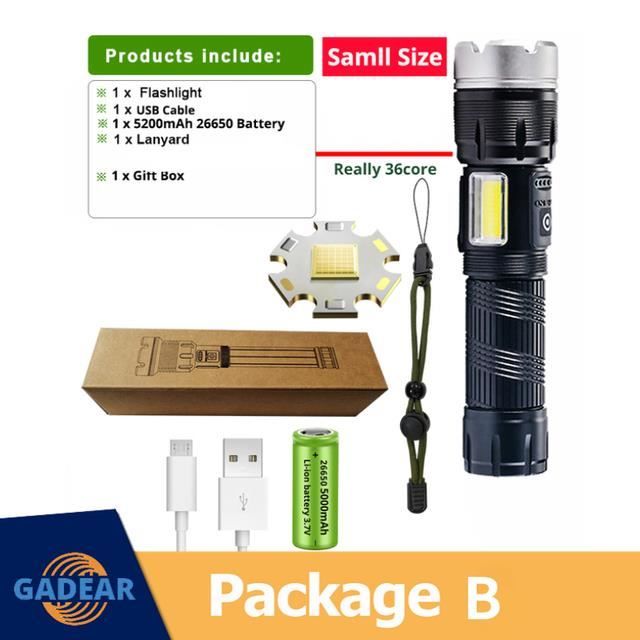 Torche puissante,small with battery--Xgardens-lampe De Poche Super ...