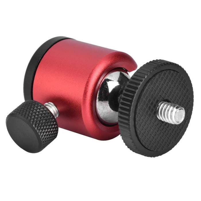 Zerone Rotule DSLR Rotule pivotante à 360 ° 1/4 'Montage à vis pour ...