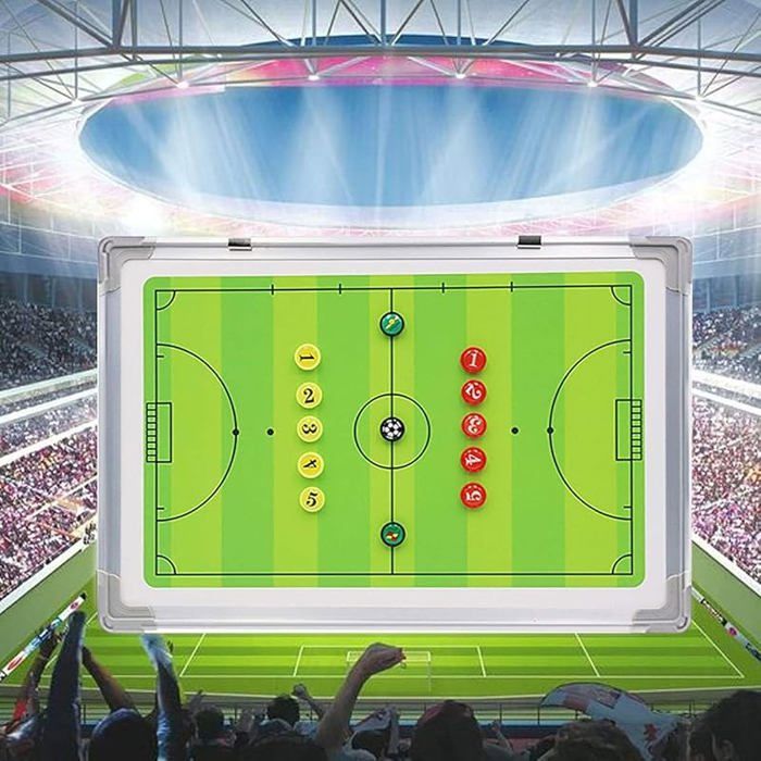 Tableau football effaçable 45x30cm avec marqueurs et gomme CARNET ...