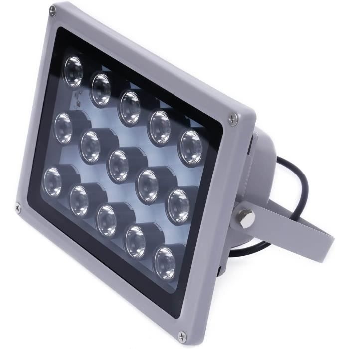 Projecteur de Sécurité d'Illuminateur IR Infrarouge de 15 LED pour la ...