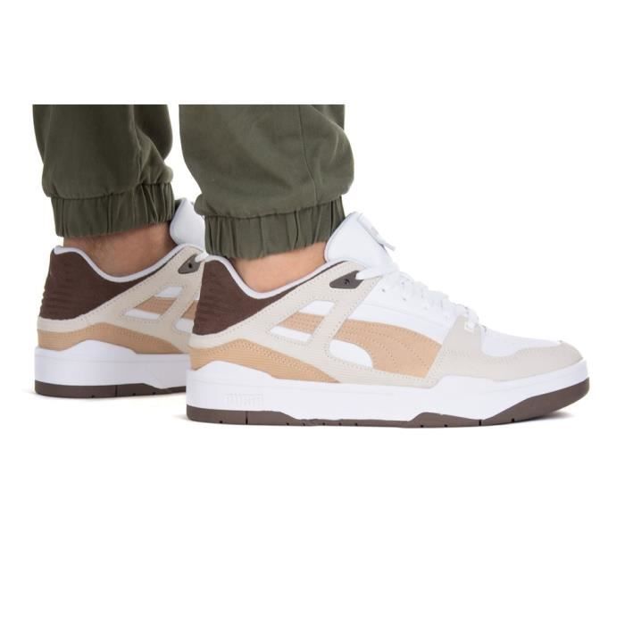 Chaussures PUMA Slipstream Cord Beige,Blanc - Homme/Adulte Beige ...