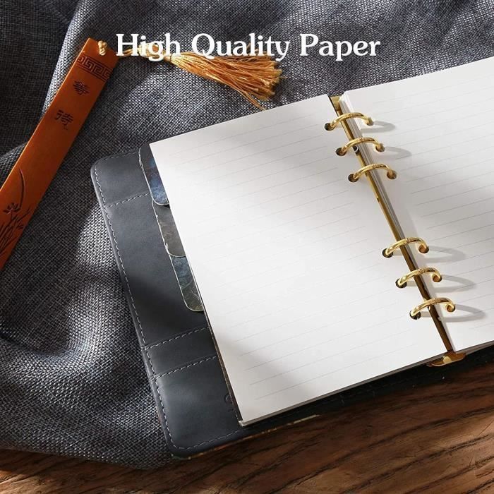 A6 Carnet De Notes Journal Intime Avec Serrure Rétro Étanche Bloc Notes ...