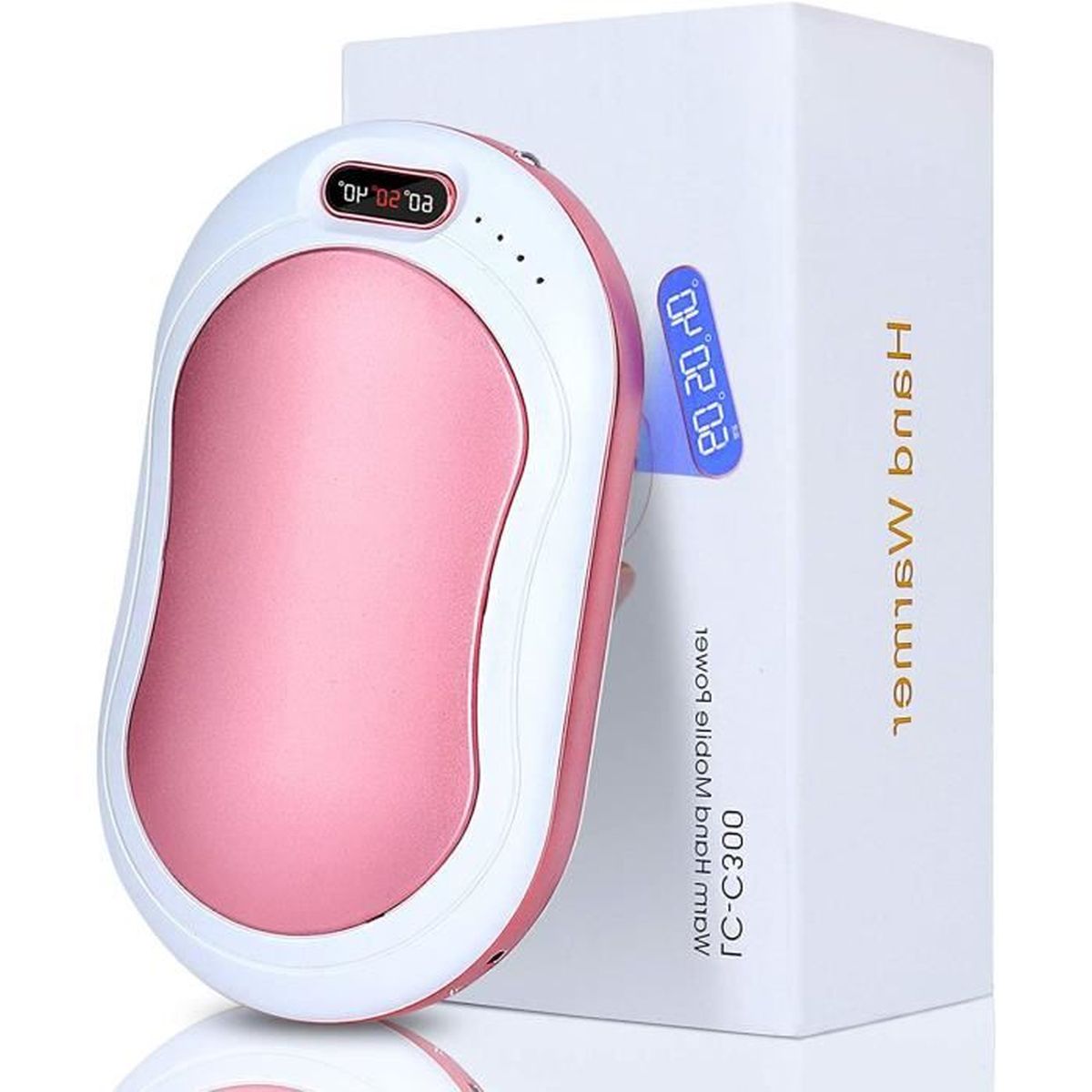 Chauffe-Mains Rechargeable, 10000mAh USB Powerbank, Chauffe-Mains ...