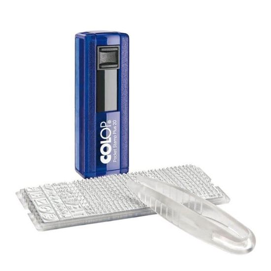 Tampon encreur professionnel - horodateur - dateur Colop - 109128 ...