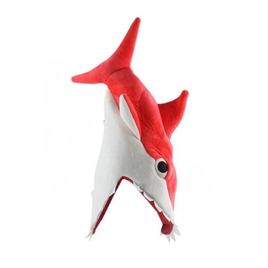 CRAZE Portable requin chapeau câlin poupée jeter oreiller lavable en ...