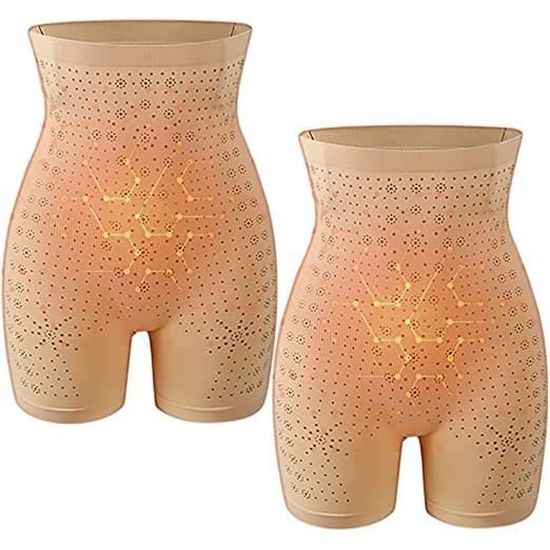 Short gainant en graphène pour contrôle du ventre, ions d'oxygène ...