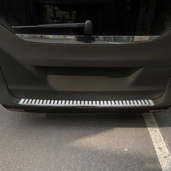 Protection Seuil De Pare-Chocs Arriére Pour Mercedes Vito W447 2014-2025 - Cdiscount Auto