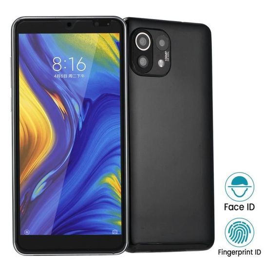 Smartphone M12 Pro RAM 1Go+ ROM 8Go double caméra,reconnaissance ...